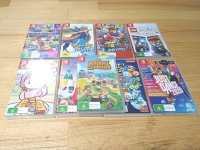 9 Nintendo Switch Empty Game Cases - NO Manuals NO Games EMPTY Pokémon ...