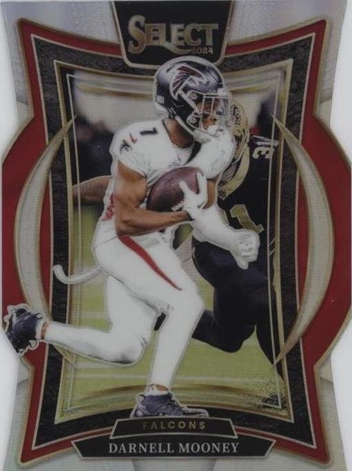 2024 Panini Select - Concourse Darnell Mooney #44 Silver Prizm Die-Cut ...