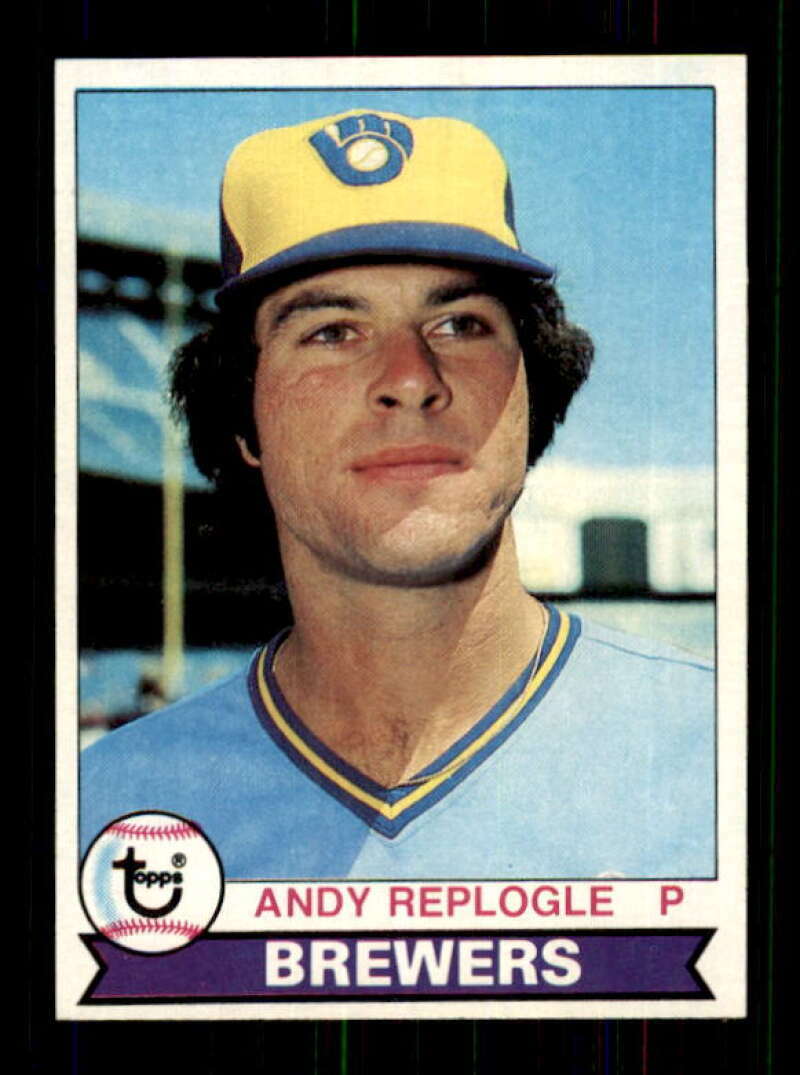 1979 Topps #427 Andy Replogle EX++ Excellent++ RC Brewers | eBay