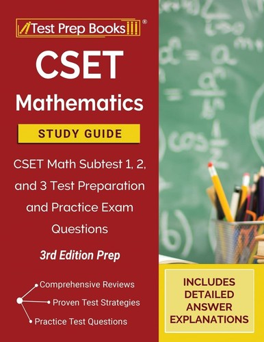 CSET Mathematics Study Guide (Poche) | eBay