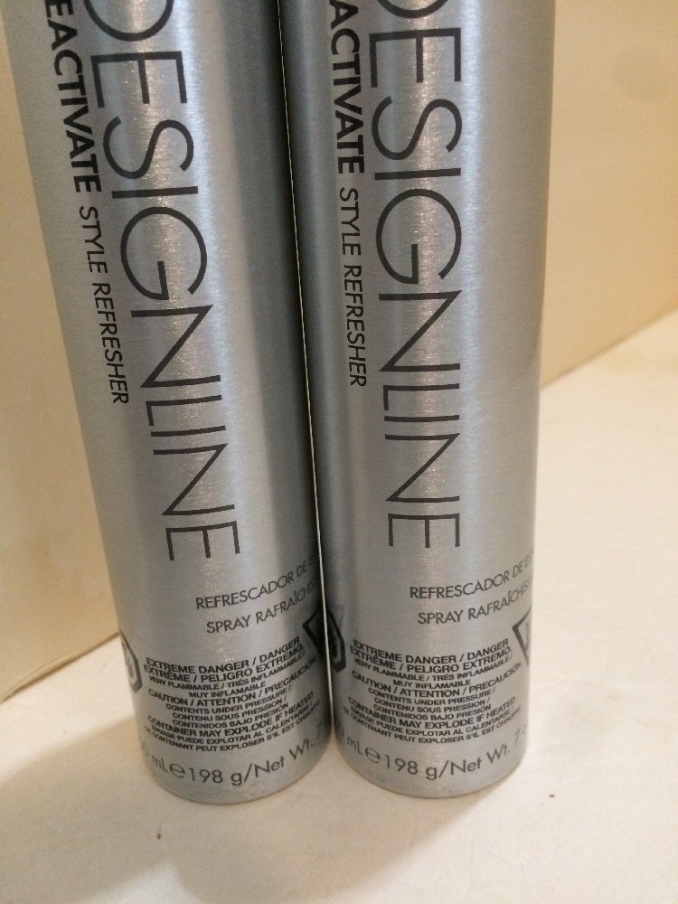 2 NEW REGIS Designline Design Line REACTIVATE STYLE REFRESHER 7 Oz ...