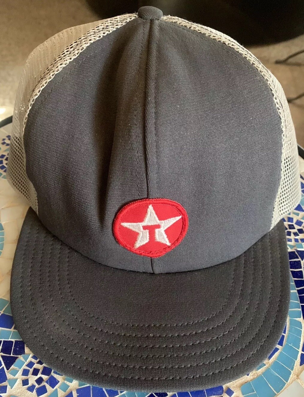 Vintage Hat Snapback Texaco Patch Mesh Back Trucker | eBay