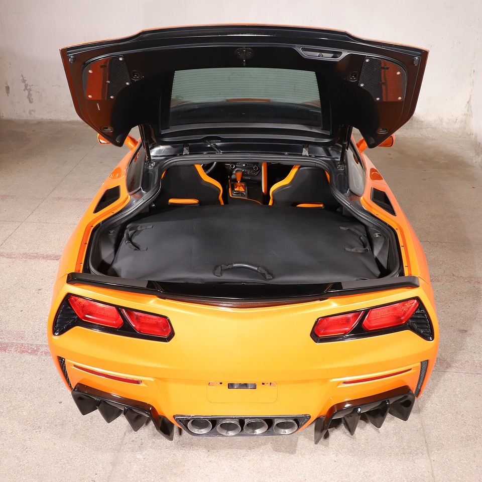 Car Roof Panel Targa Storage Bag Trunk Insert Fits CORVETTE C7 Coupe ...
