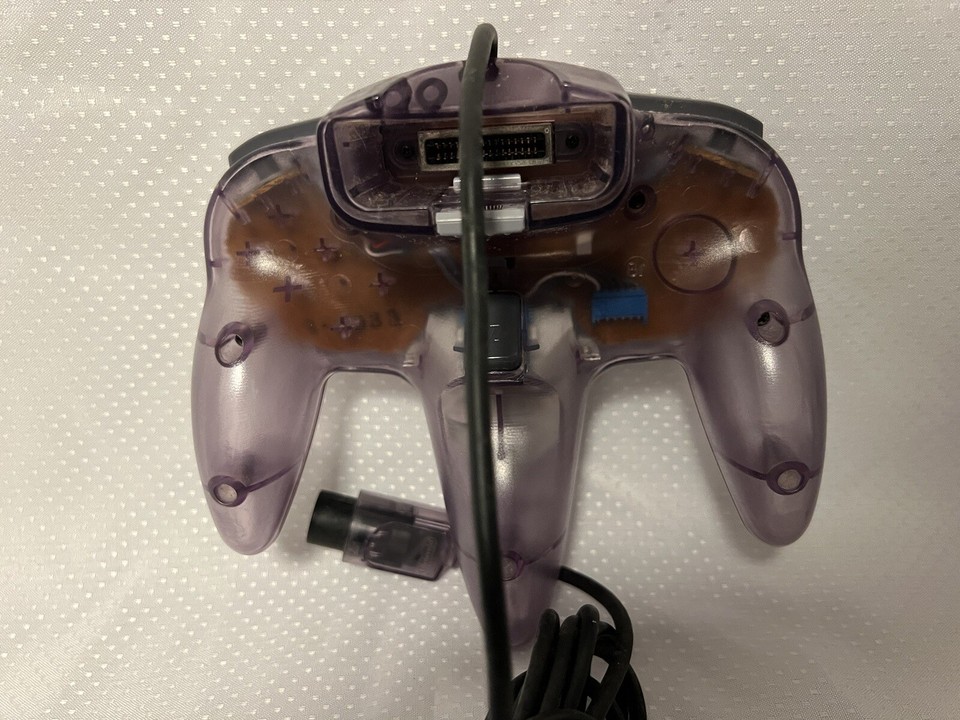 Nintendo 64 N64 Atomic Purple Controller NUS-005 Controller Authentic ...