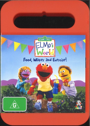 215A NEW SEALED DVD Region 4 ELMO WORLD FOOD WATER AND EXERCISE | eBay Australia
