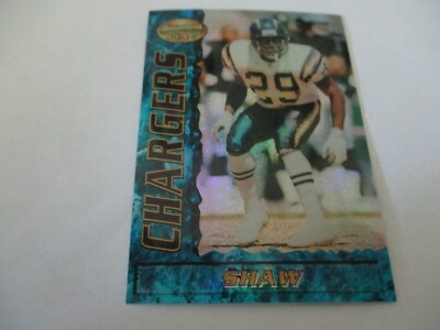 1995 Bowman's Best Football Refractor Terrance Shaw Card #34 | eBay