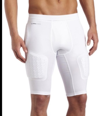 ADIDAS Techfit GFX White Compression Padded Basketball Shorts NWT Mens ...