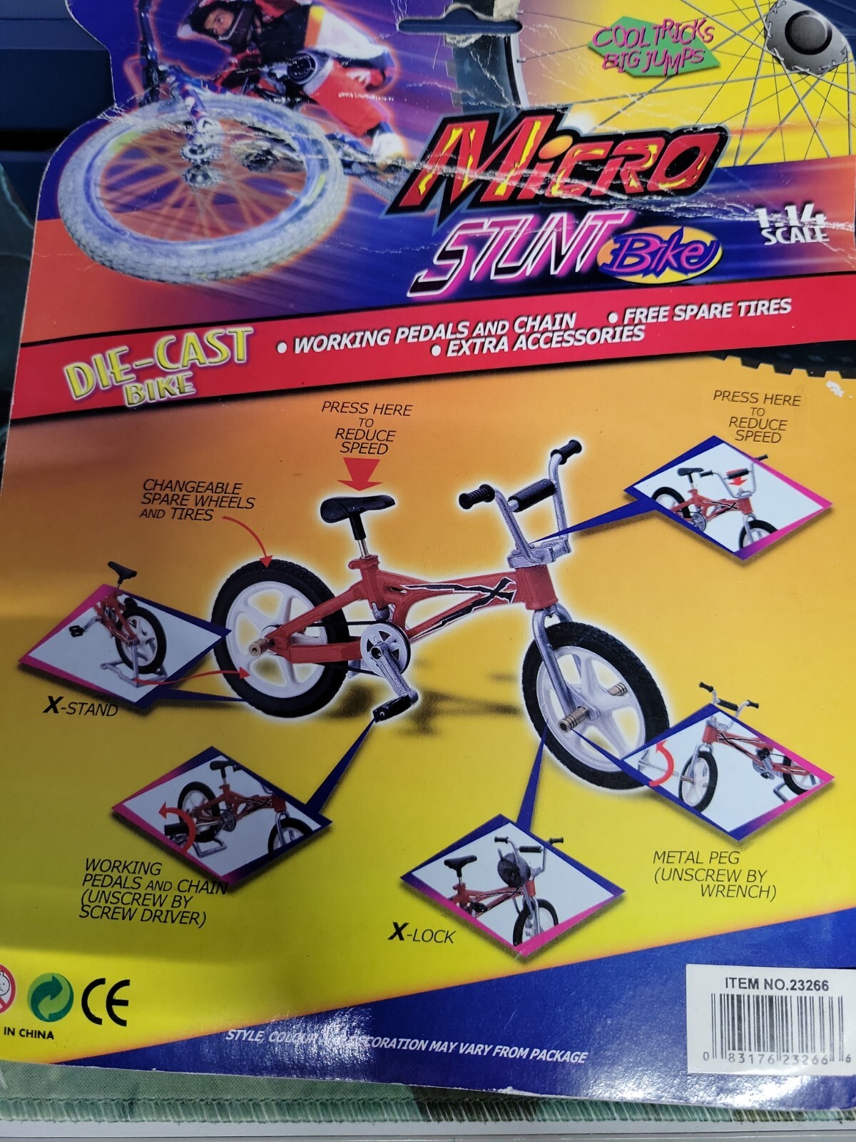 Vintage Mini Micro Stunt Bike Miniature Bicycle | eBay