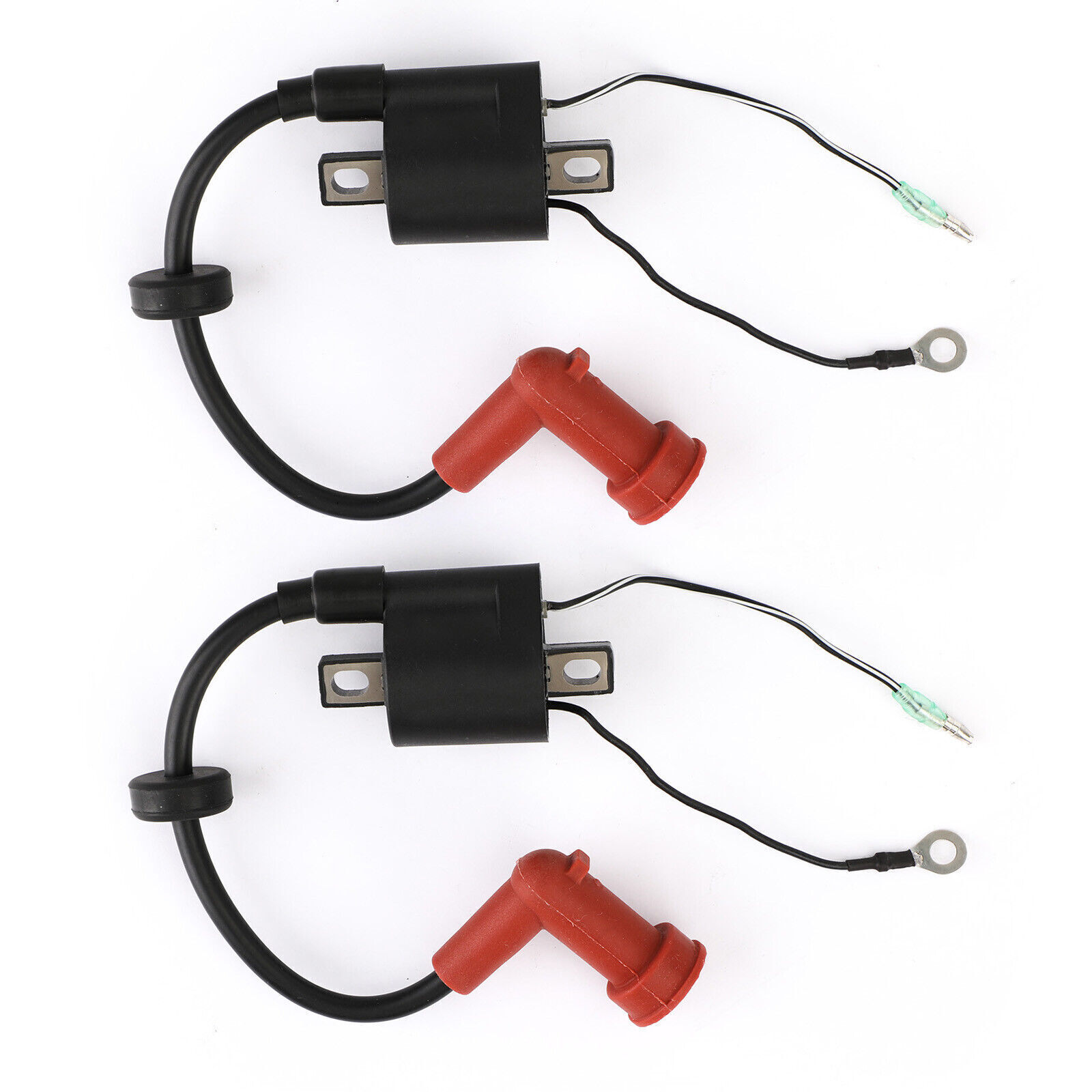 2* Outboard Engine Ignition Coil fit for Yamaha 40hp 40X E40X MHL 66T ...