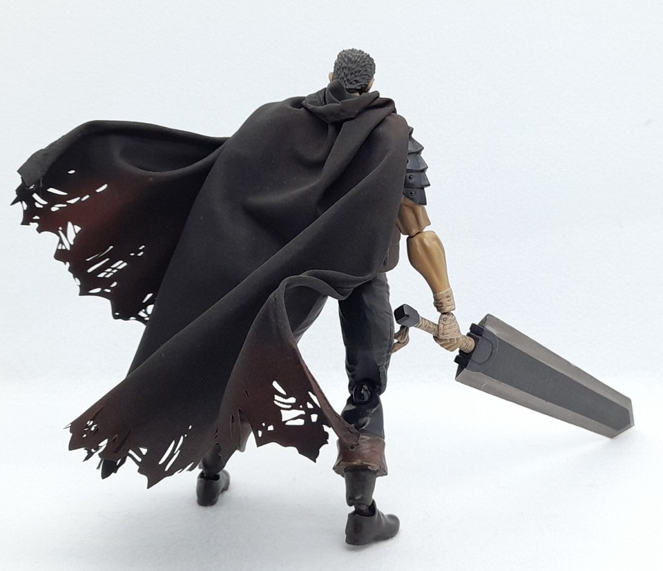 Black Cape Dirty Ver. for Figma Guts | eBay
