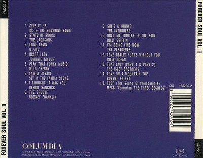 VARIOUS ARTISTS FOREVER SOUL, VOL. 1 [SONY #2] NEW CD | eBay