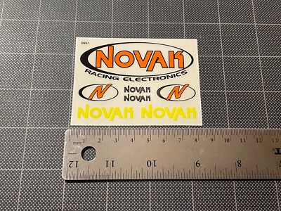 Vintage RC Novak Electronics Racing Sticker Sheet Decal #DS3-1 | eBay