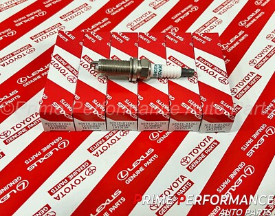 Toyota Lexus Iridium Spark Plug Set of 6 Genuine OEM 90919-01263 | eBay