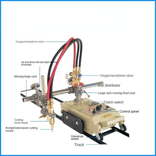 CG1-30/30B/100 Linear Trolley Semi-automatic Gas Cutting Machine ...