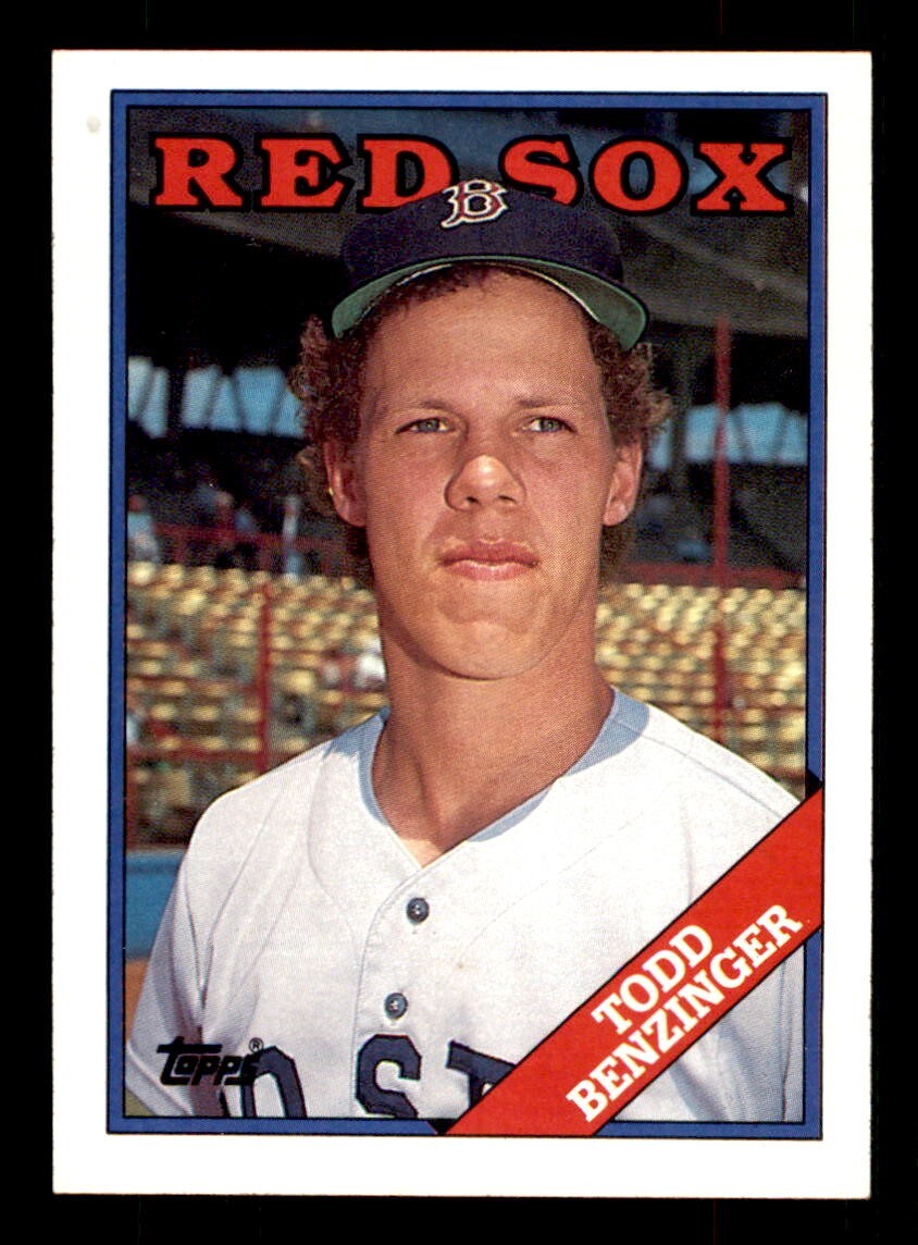 1988 Topps Baseball #96 Todd Benzinger NM or Better *aa1 | eBay