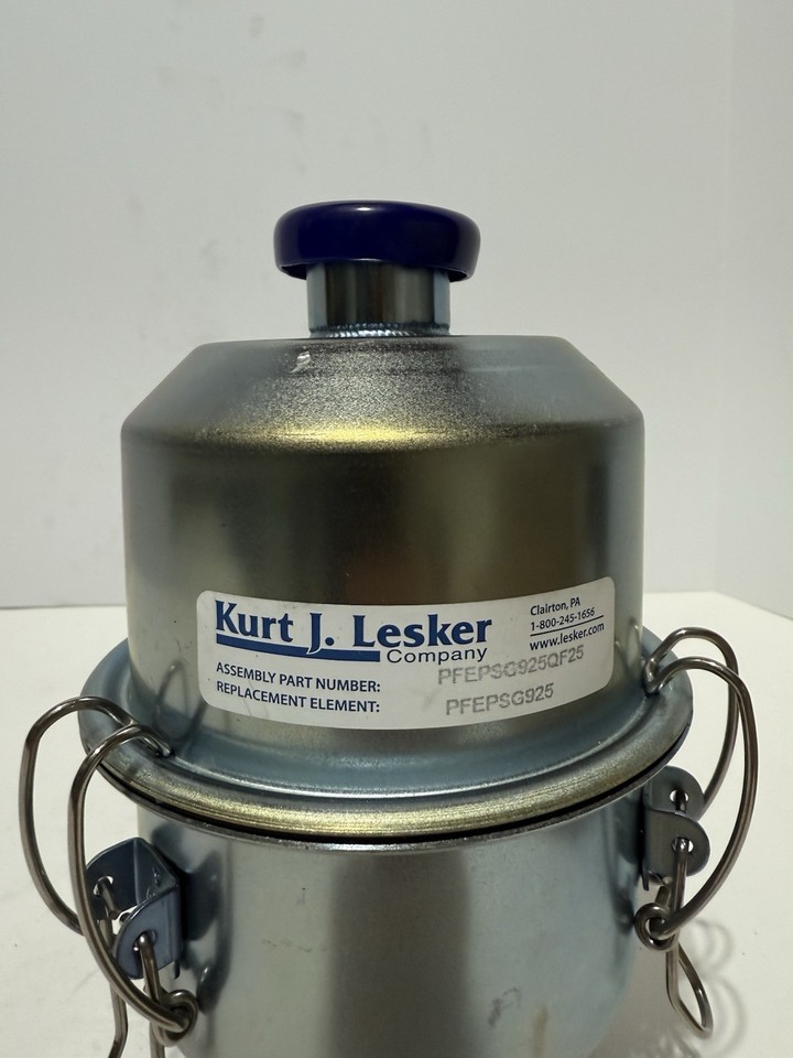 KURT J LESKER PFEPSG925QF25 Exhaust Pump Filter NEW OPEN BOX | eBay
