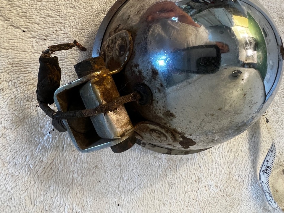 Vintage Do Ray 510 Old Chrome Spot Lights Fog Harley Flathead Knuckle ...