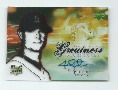 2006 Upper Deck Future Stars Clear Path to Greatness JOHN LESTER R.C ...