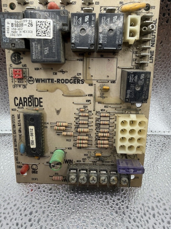 White Rodgers B18099-26 Furnace Control Circuit Board 50A55-289 | eBay