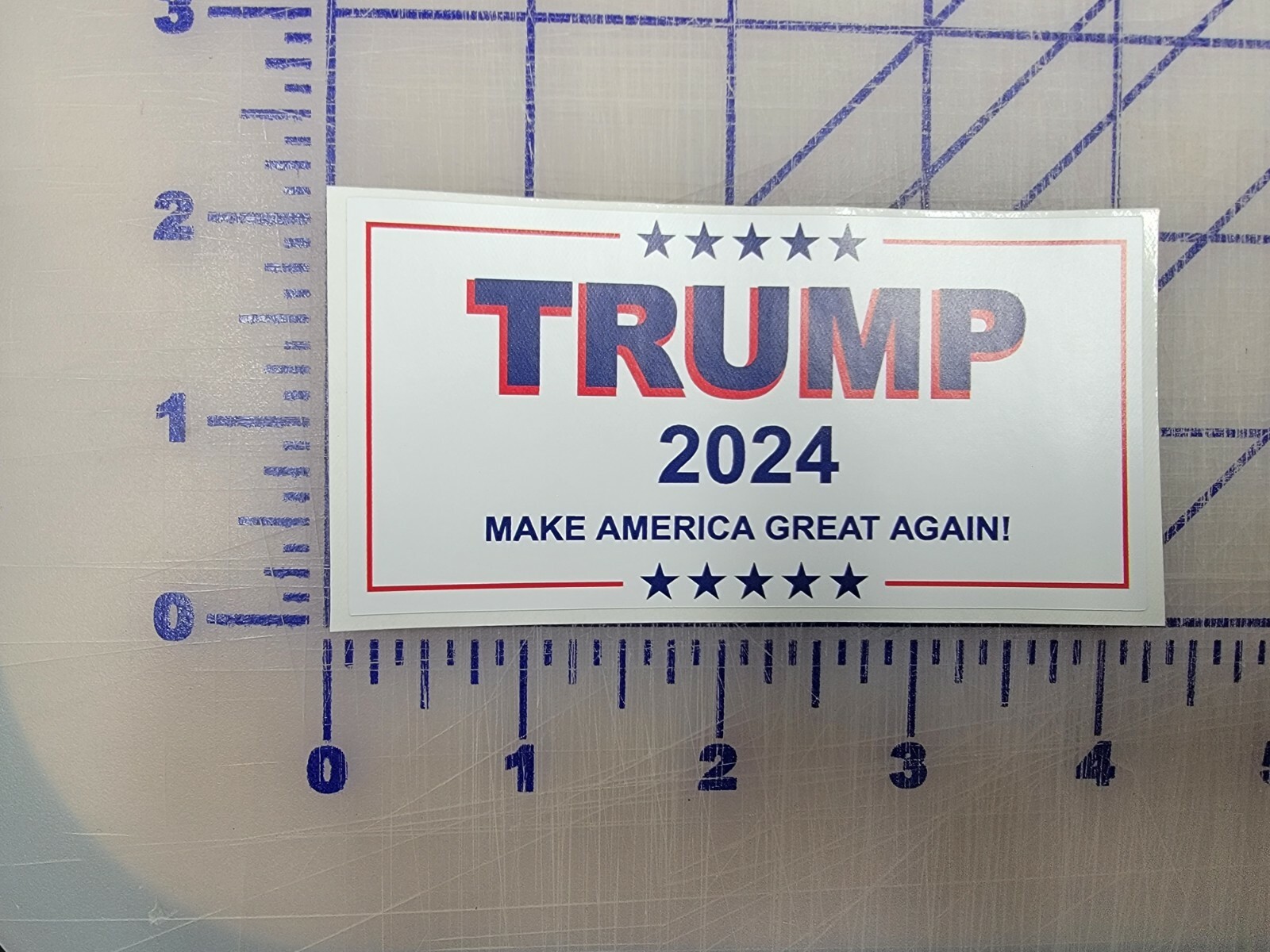 Trump Pence 2024 Bumper Sticker 6 pack Republican MAGA President 4 more ...