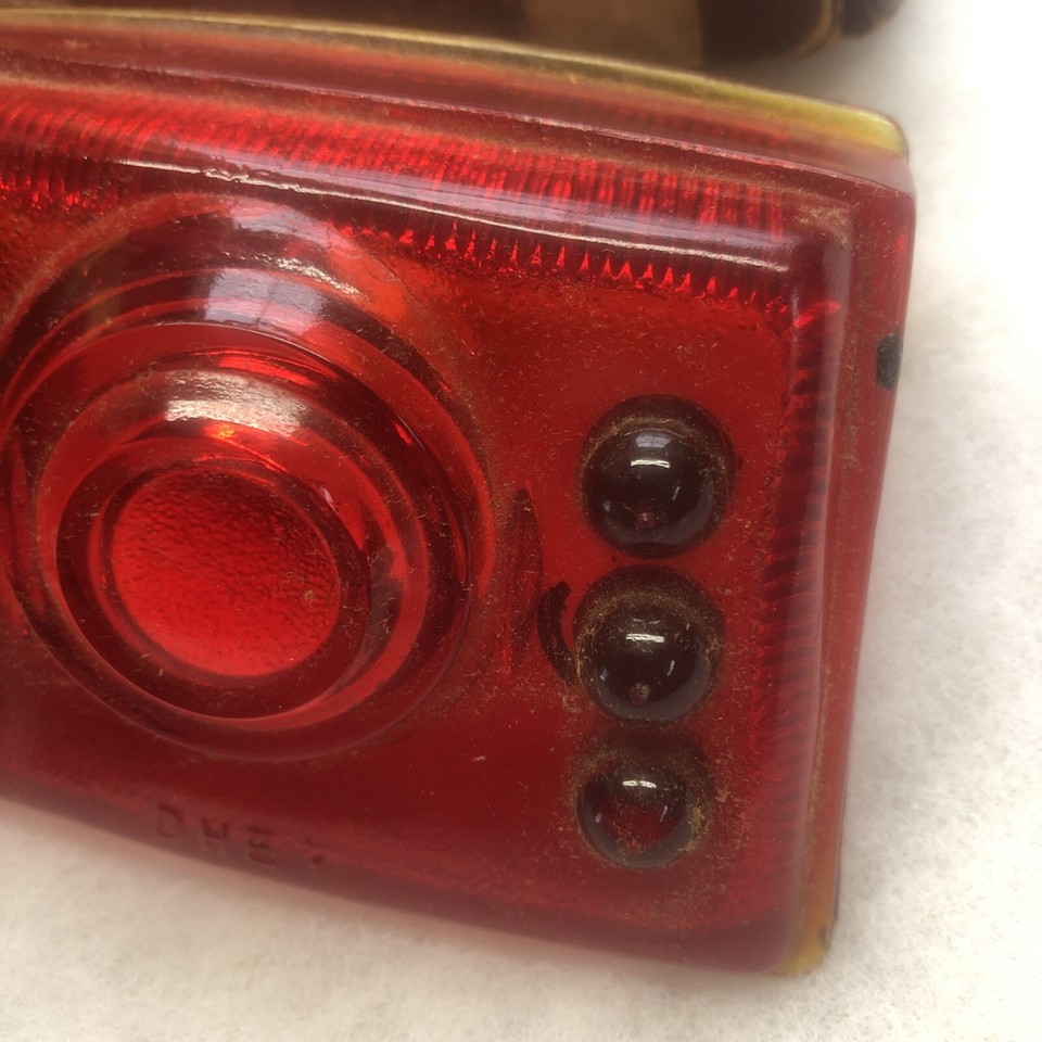 1942 Dodge Left Hand Tail Light Lens In Box Pair Nos Mopar | eBay