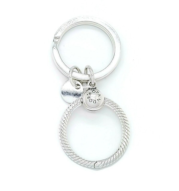 Authentic PANDORA 925 Ale PANDORA Moments Charm Key Ring Holder ...
