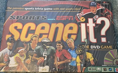 NEW Factory Sealed Scene it? ESPN Sports - Sports Trivia Game - The DVD ...