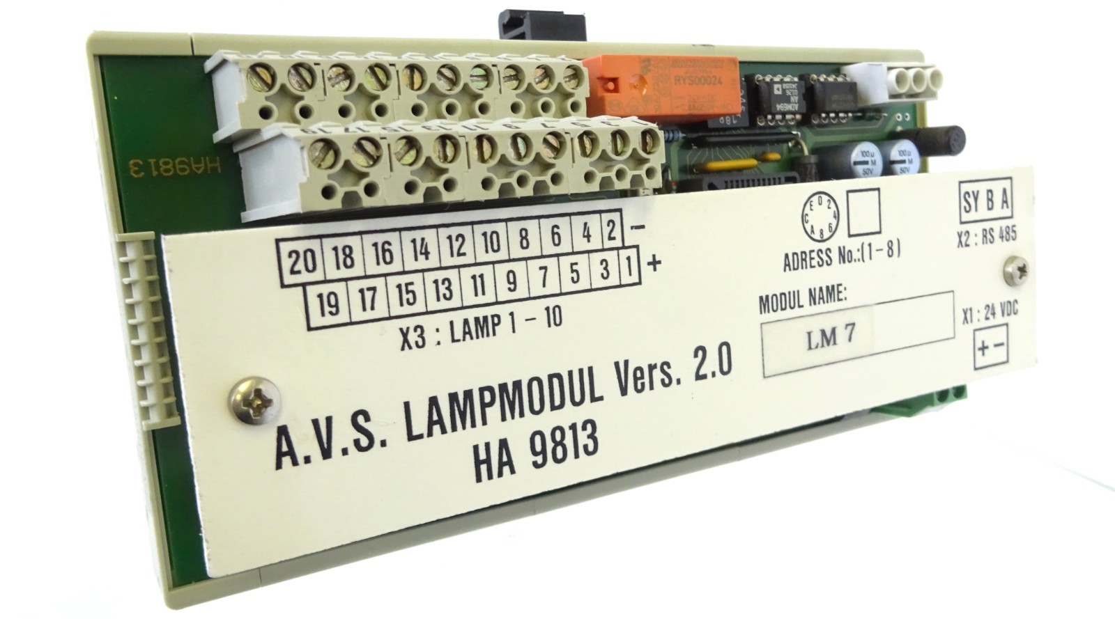 E-A-B HA9813 A.V.S. Lampmodul Vers. 2.0 Lamp Module Lampenmodul AVS ...