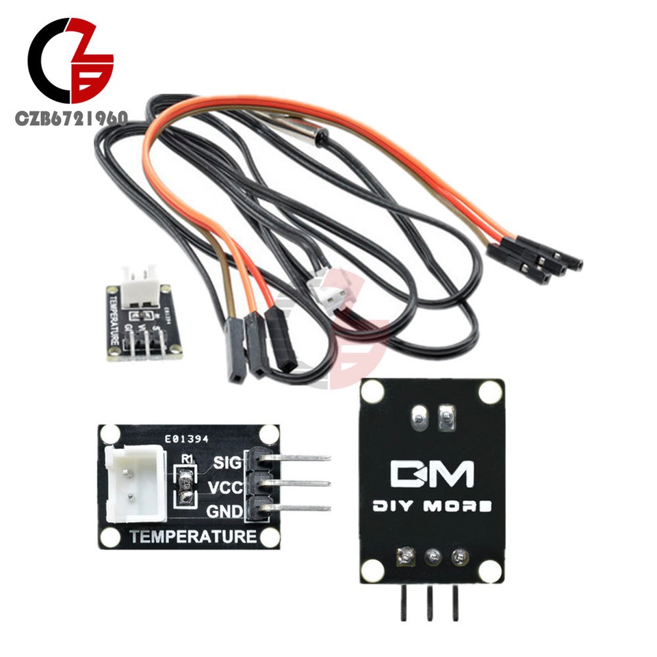 NTC Thermistor Temperature Sensor Monitor Module W/ 0.1% 3950 10K Probe ...