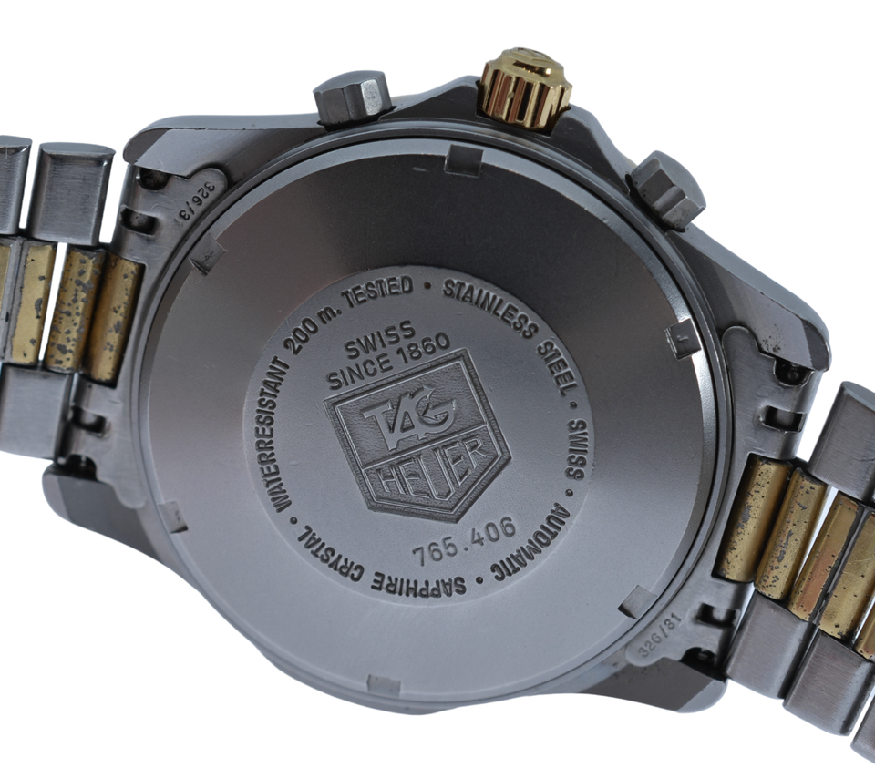 Rare Tag Heuer 2000 Series Men's 38mm Automatic Two Tone Cal 7750 Watch ...
