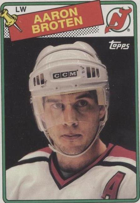 1988-89 Topps - Aaron Broten #138 for sale online | eBay