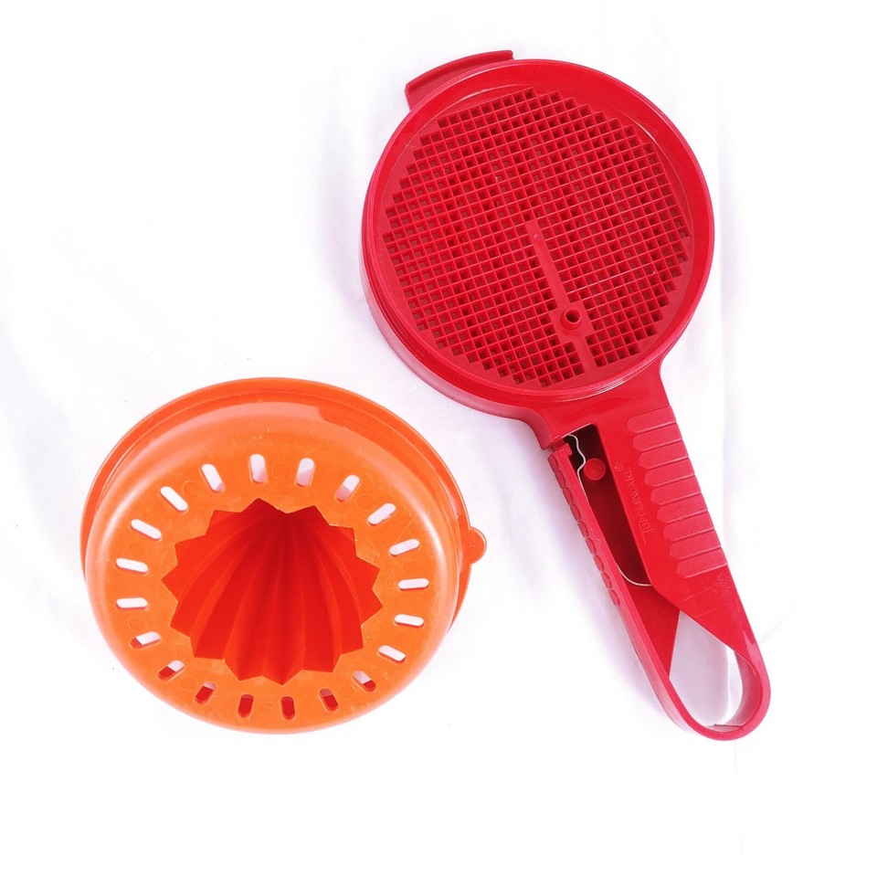 Tupperware Sifter 1689 And Handolier Citrus Juicer 409 | eBay