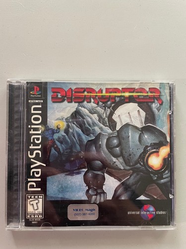 Disruptor (Sony PlayStation 1, 1996) PS1 See Description - CIB with REG ...