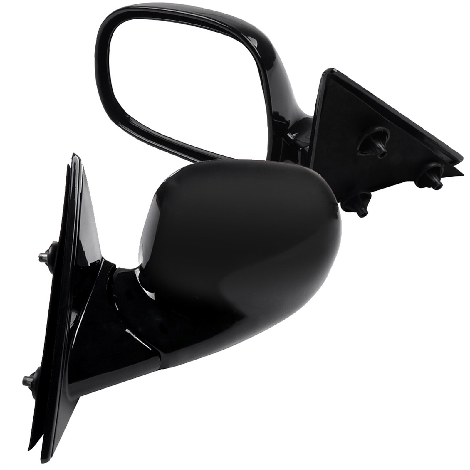 Fits 94-98 Chevy Blazer S10 GMC Jimmy S-15 Pair Manual Black Side View ...