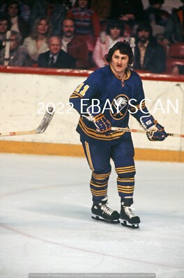 GILBERT PERREAULT In ACTION 35MM Color Slide BUFFALO SABRES HOF GREAT ...