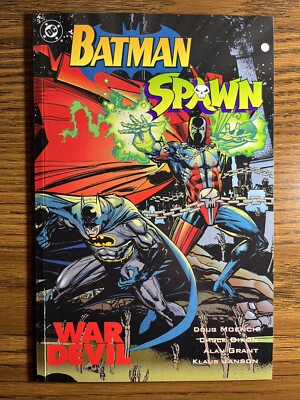 BATMAN / SPAWN WAR DEVIL 1 NEWSSTAND KLAUS JANSON COVER DC COMICS 1994 A | eBay