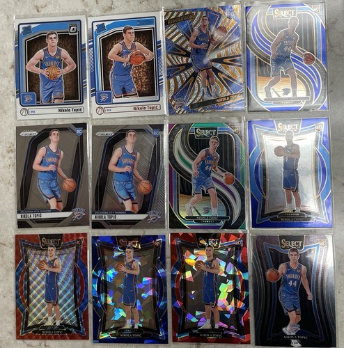 2024-25 Panini Prizm Select Mosaic Optic RC Lot Nikola Topic X12 | eBay.de