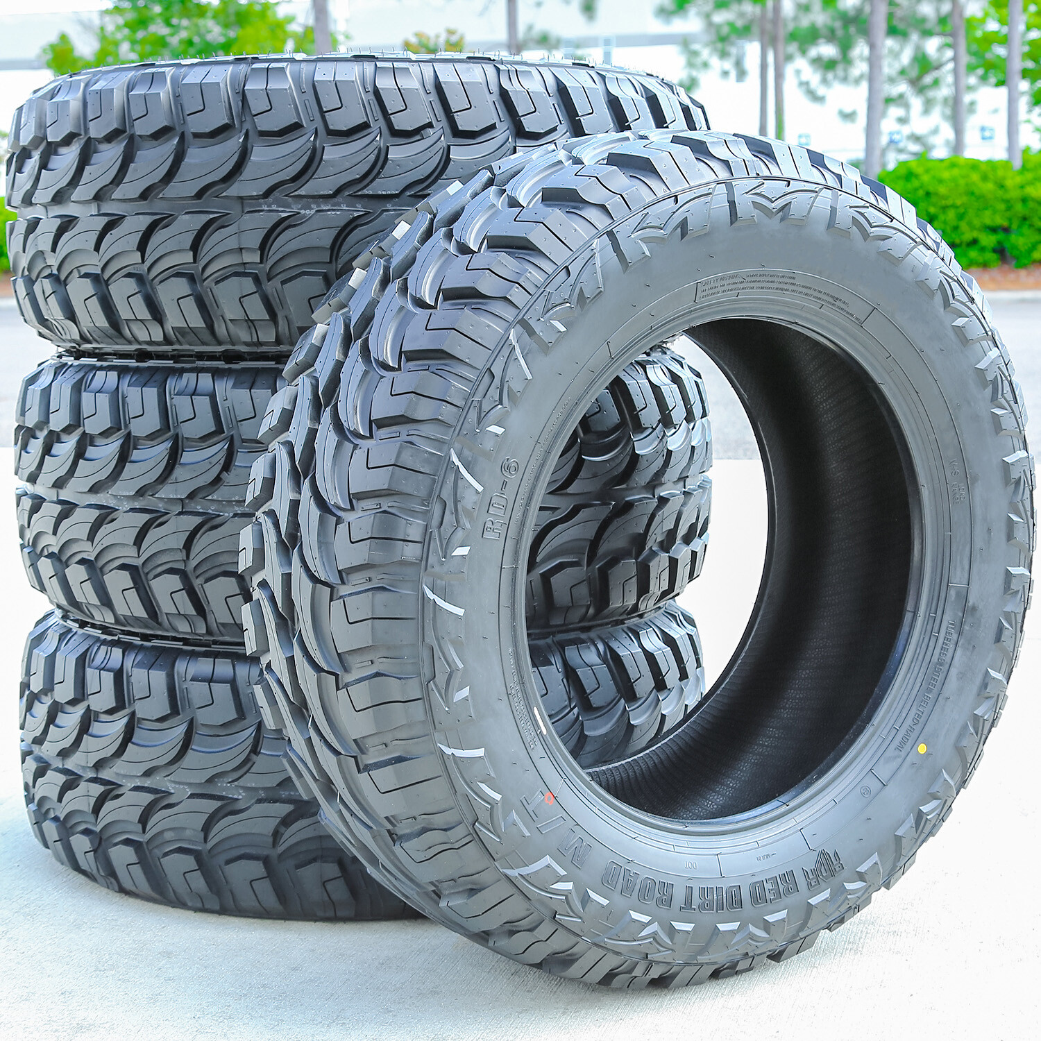 2 Tires Red Dirt Road RD-6 M/T LT 33X12.50R20 Load E 10 Ply MT Mud | eBay