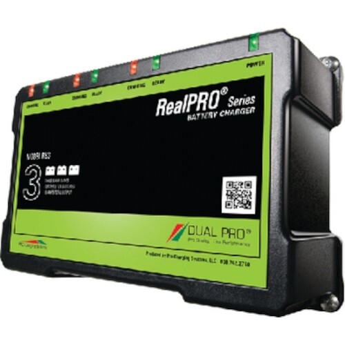 Dual Pro RealPro Series Battery Charger, 18 Amp 3 Bank - 12/24/36V | eBay