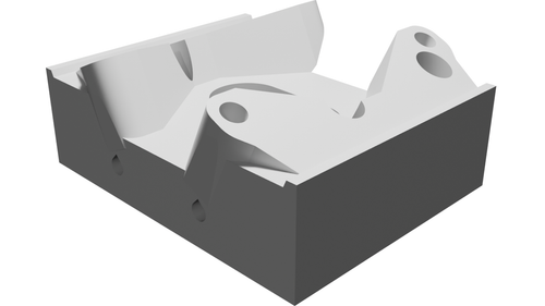 Sherpa Mini Mount Kit for Biqu B2 - Dual Color Direct Drive Upgrade ...