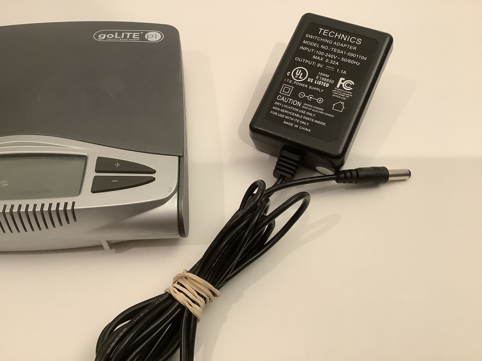 GOLITE P1 BLUE WAVE LIGHT THERAPY DEVICE APOLLO HEALTH WITH POWER ...