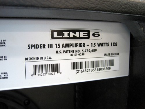 Line 6 Spider III 15 Watts Guitar Amp - High Quality Sound & Versatile ...