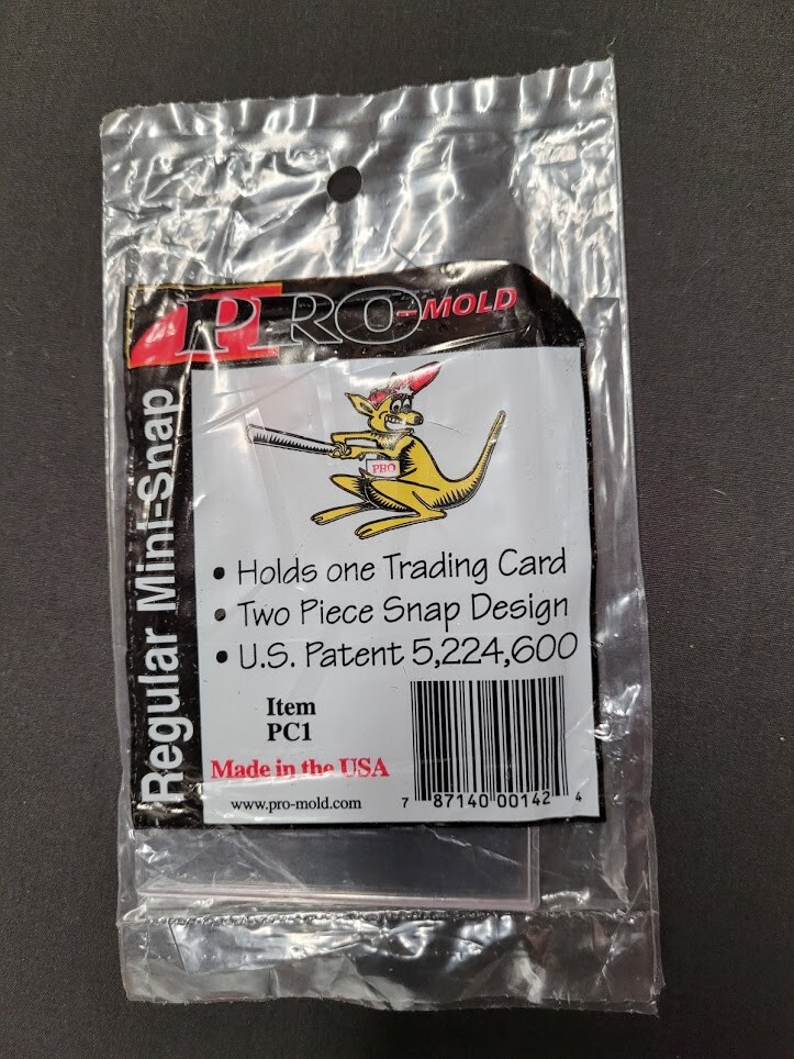 Pro-Mold+PC1+20pt+Regular+Card+Mini-Snap+Holder for sale online | eBay