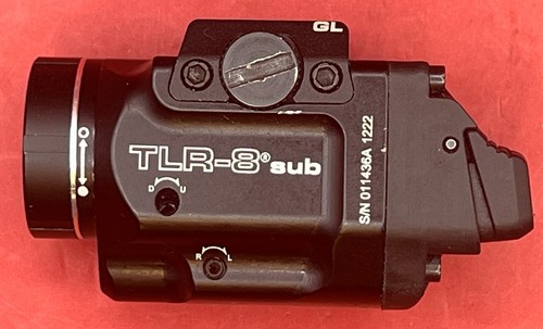 Streamlight TLR-8 Sub Weapon Light w/ Red Laser | eBay