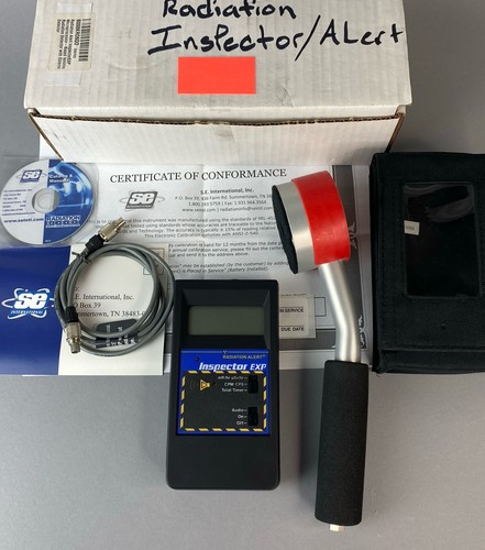 S.E. International Radiation Alert Inspector EXP RAP-RS1 Probe NEW | eBay