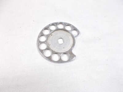 Unusual Novelty Old Chrome Plated Easy-Clean Telephone Dial Wheel - Has ...