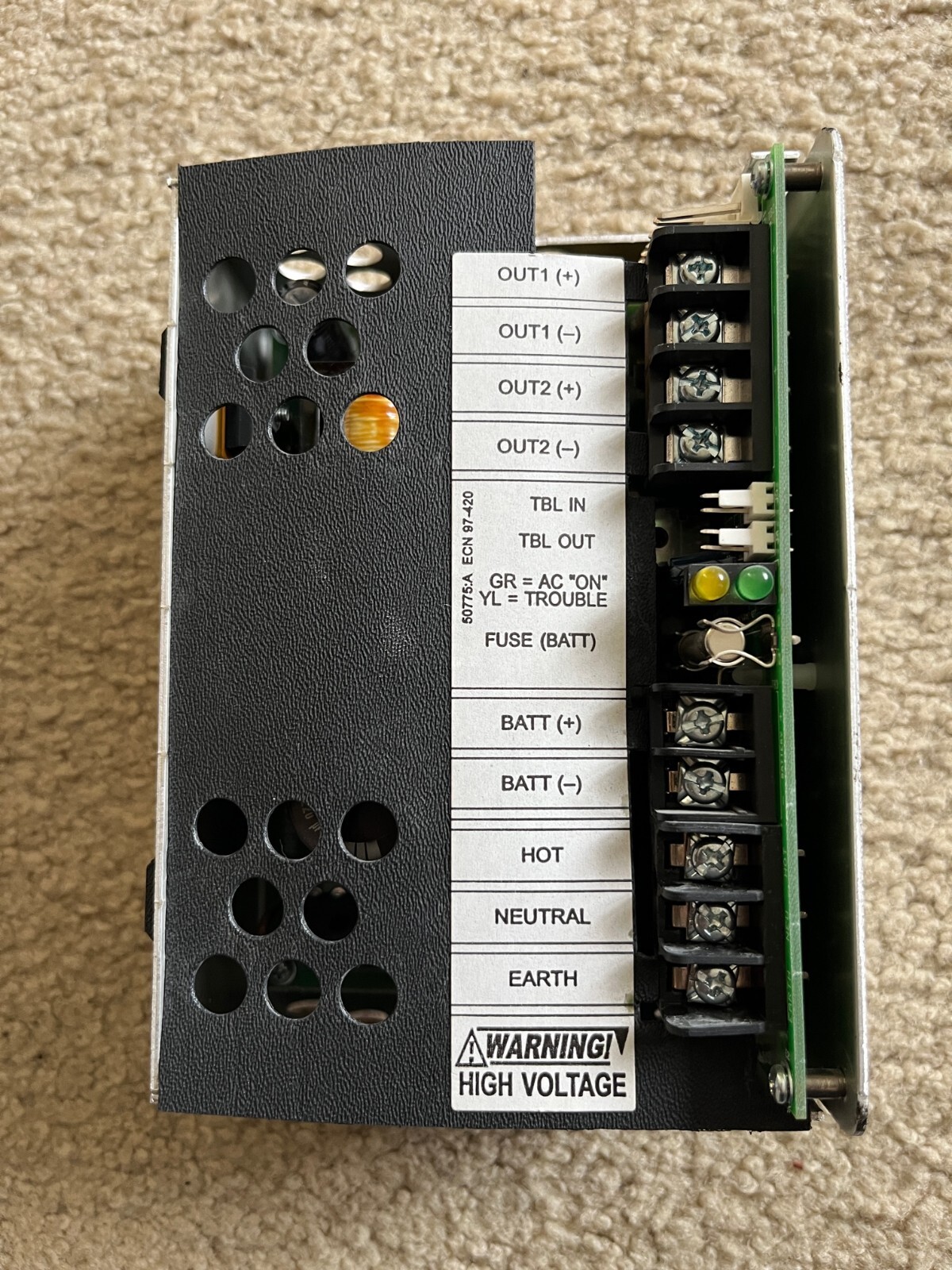 NOTIFIER, APS-6R, 6AMP AUXILARY POWER SUPPLY | eBay