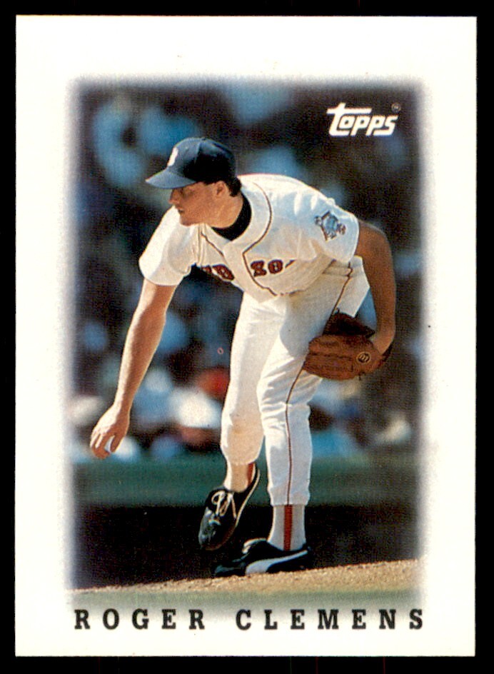 Roger Clemens 1988 Topps Major League Leaders Minis Card# 2 | eBay
