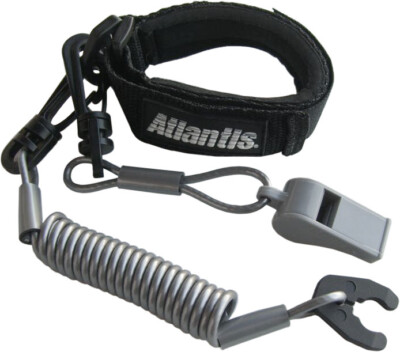 Atlantis PWC Pro Floating Lanyard with Whistle A7459PFW Black | eBay