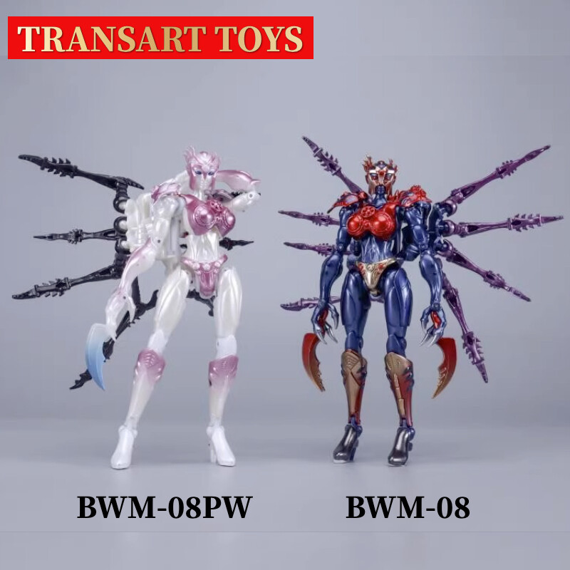 TransArt TA BWM-08/BWM-08PW METAL Blackarachnid Beast Wars BW Spider ...